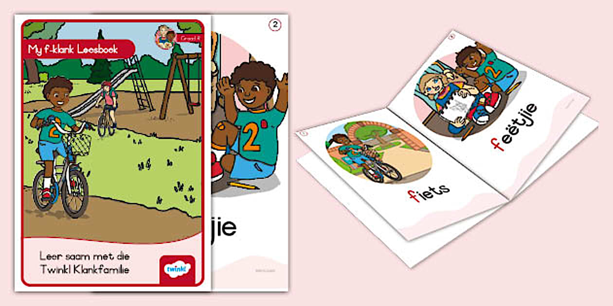 Graad R Klanke Leesboek f - Twinkl
