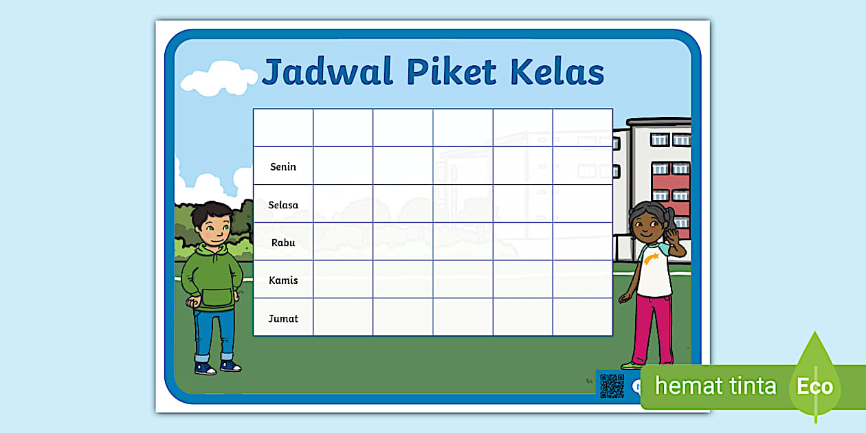 Jadwal Piket Kelas Editable Teacher Made Twinkl