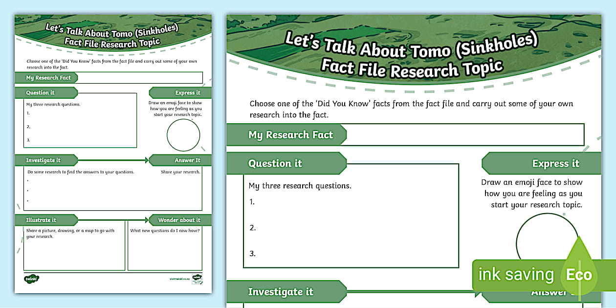 Research Activity: Let's Talk About Tomo (Sinkholes)