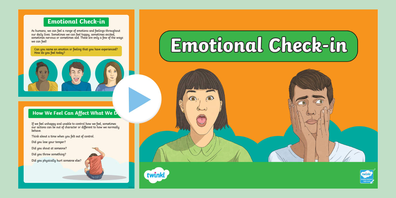 Emotional Check-in PowerPoint (teacher made) - Twinkl