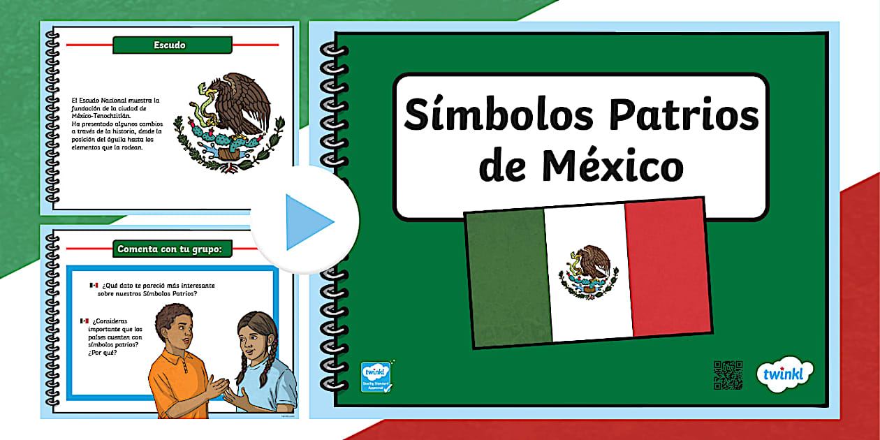 PowerPoint: Símbolos Patrios de México - Twinkl