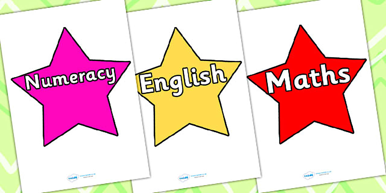 👉 Subjects on Stars (Teacher-Made) - Twinkl