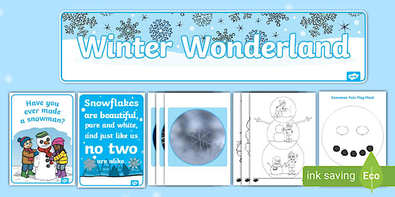 Winter Wonderland Role Play Pack (Teacher-Made) - Twinkl