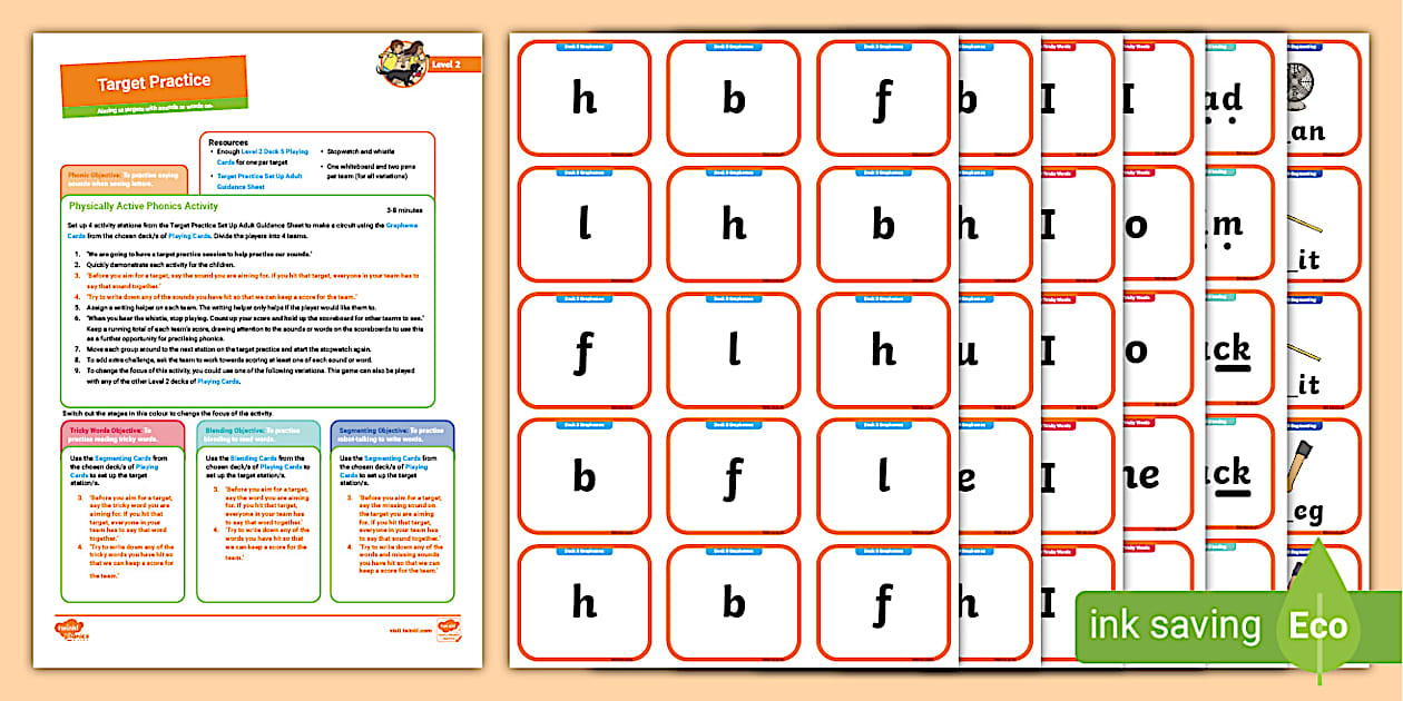 Active Phase 2 Phonics Game - Primary Resources - Twinkl