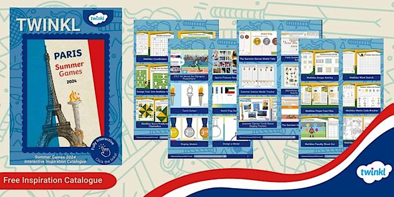 FREE! - Summer Games 2024 Interactive Catalogue - Twinkl
