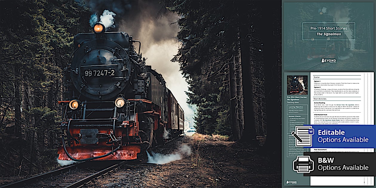 The Signalman Analysis | The Signalman Lesson 1| Beyond