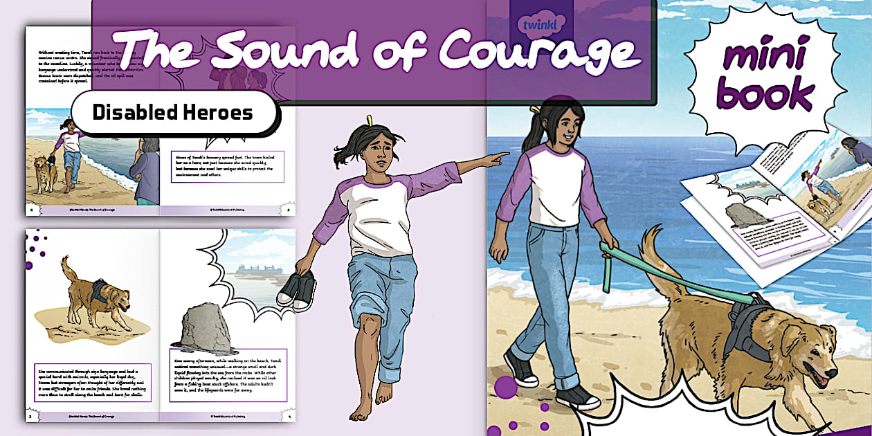 The Sound of Courage - Disabled Stories - Mini Book