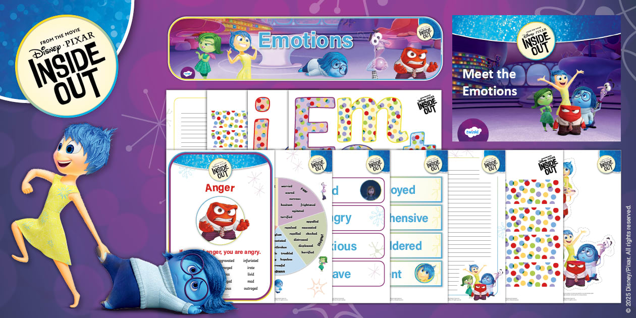 Inside Out: Emotions Display Pack