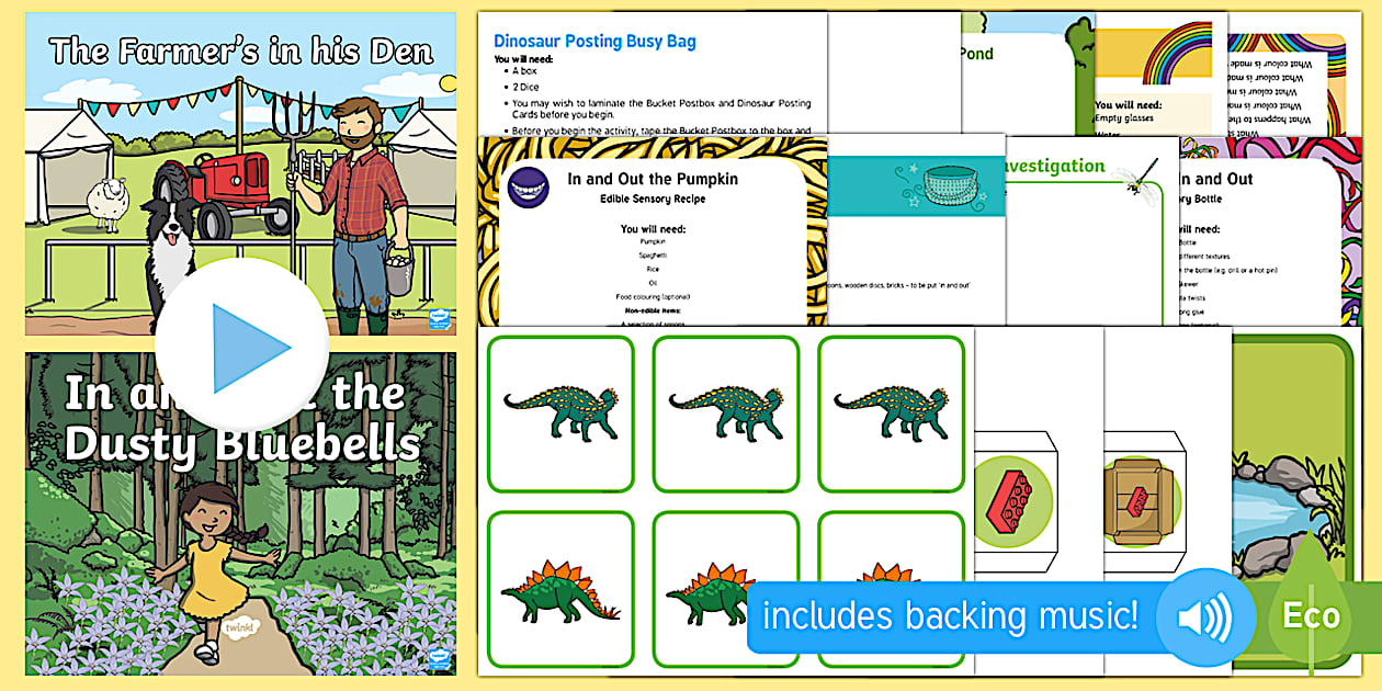 Childminder In and Out Concept EYFS Resource Pack - Twinkl