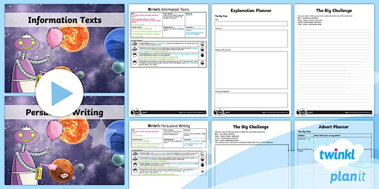 Space: The King of Space Y3 Writing Assessment To Support Teaching on ‘The