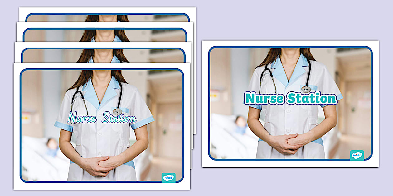 Nurse Station Display Poster - Twinkl Role-Play