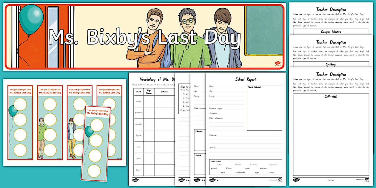 Years 5 and 6 Chapter Chat to Page 48 Resource Pack to Support Teaching ...