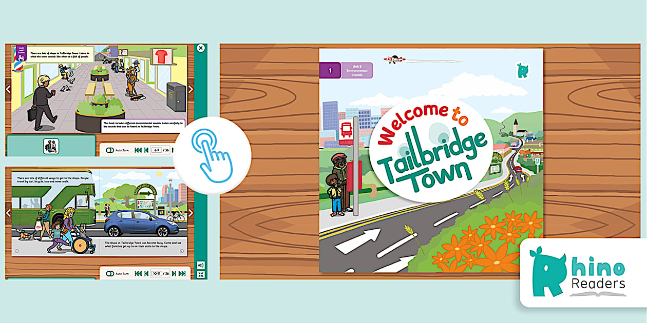 Level 1 Reading Scheme Book: Welcome to Tailbridge Town