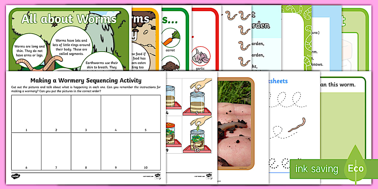 All about Wormeries and Worms Resource Pack - Twinkl