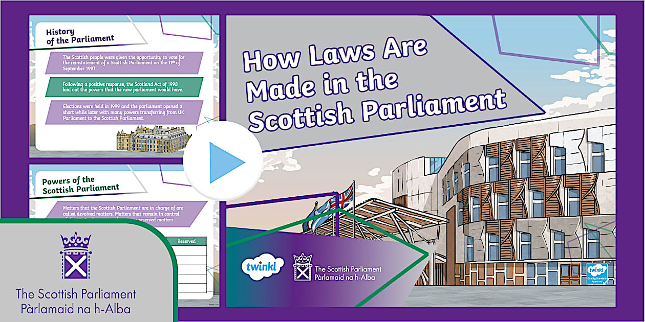 FREE! - How Laws Are Made in the Scottish Parliament