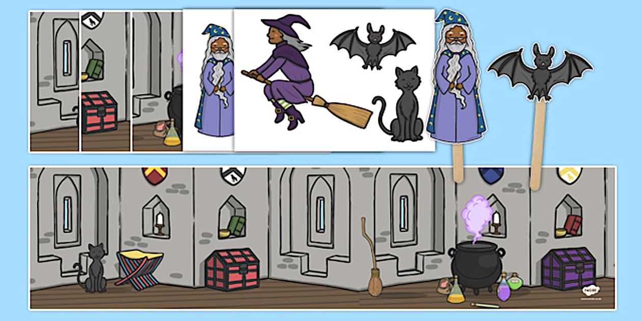 Witches and Wizards Small World Pack (teacher made) - Twinkl