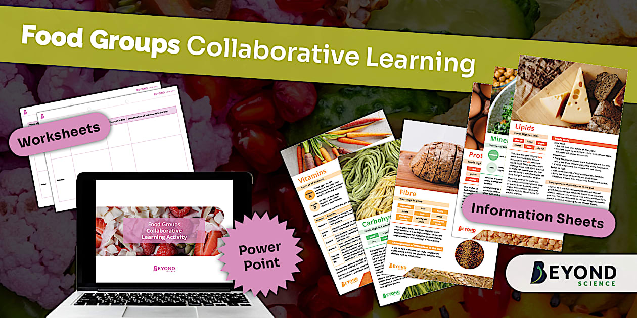 Food Groups Collaborative Learning | KS3 | Beyond Science