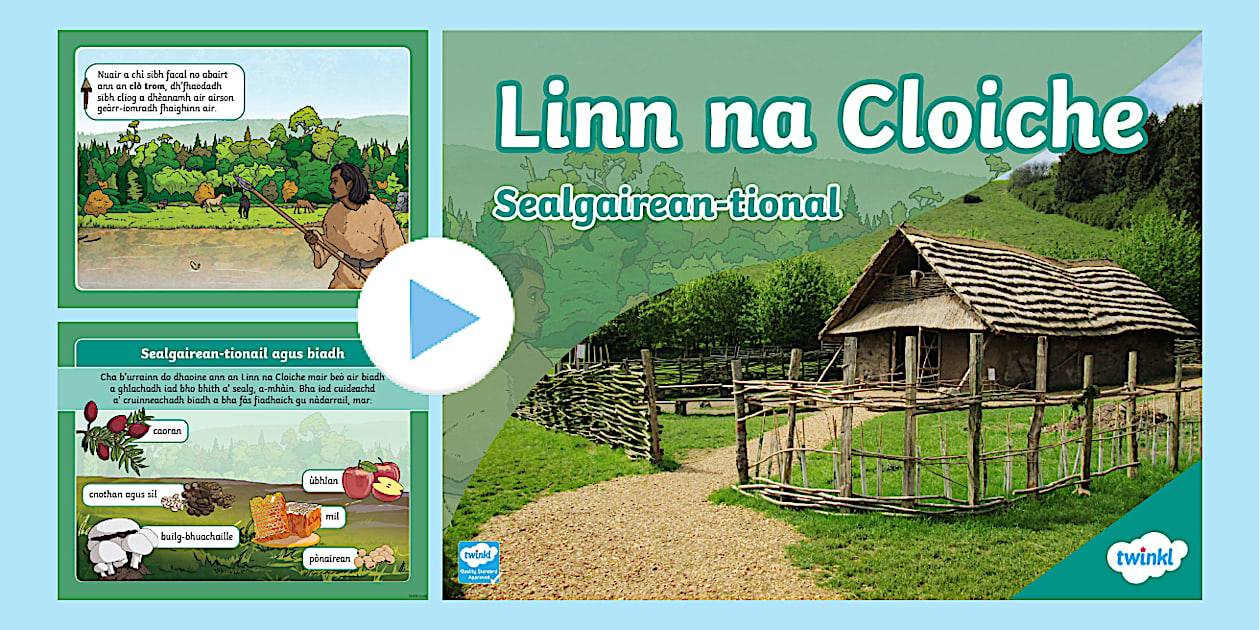 Linn na Cloiche - Sealgairean-tional - PowerPoint - Twinkl