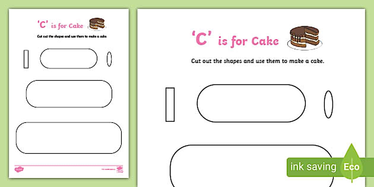 'C' Is for Cake Craft (Teacher-Made) - Twinkl