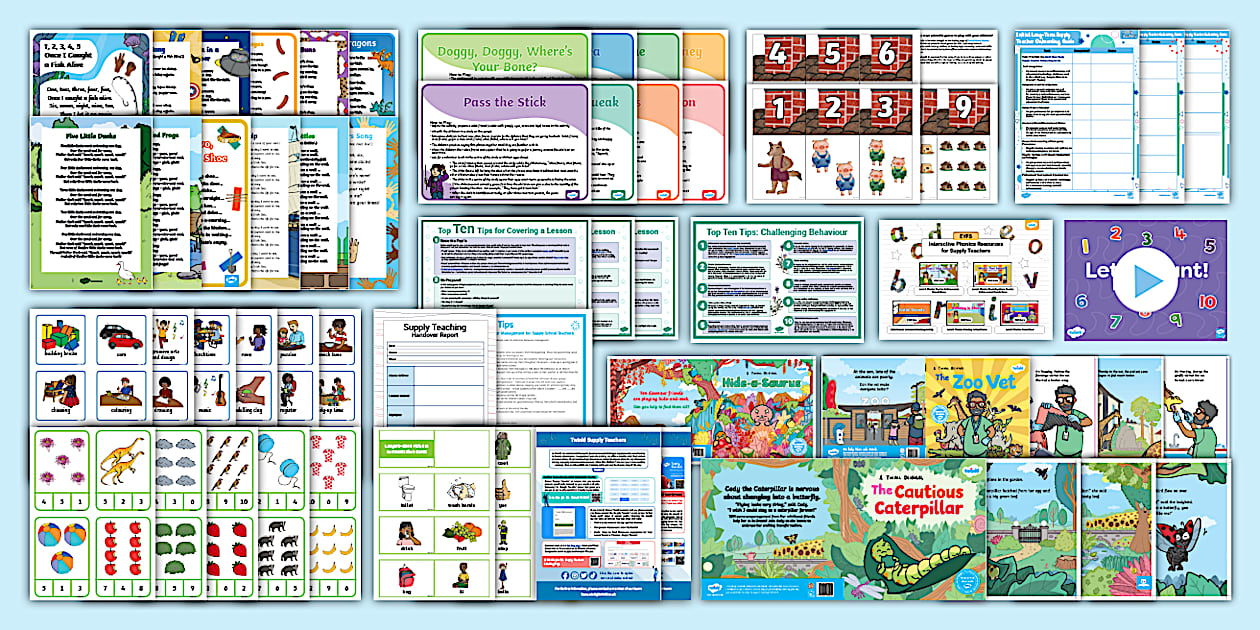 EYFS TeacherAide Resource Pack (teacher made) - Twinkl