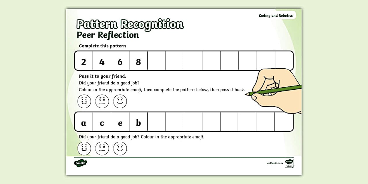 Robotics And Coding Peer Reflection 4x2 Numbers Twinkl