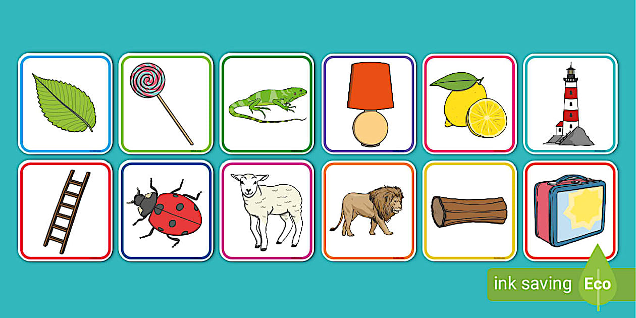 Initial Sounds Alliteration Picture Cards: Letter l - Twinkl