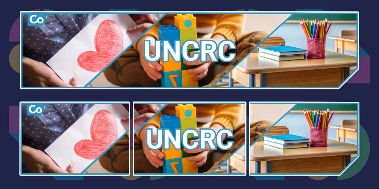 UNCRC Display Banner (teacher made) - Twinkl