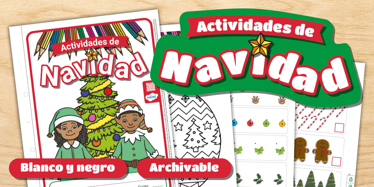 Cuadernillo de Actividades Navidad