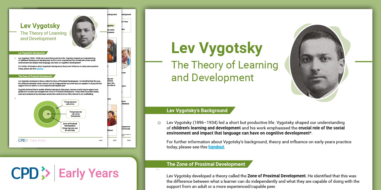 Lev Vygotsky: The Theory of Learning and Development | CPD