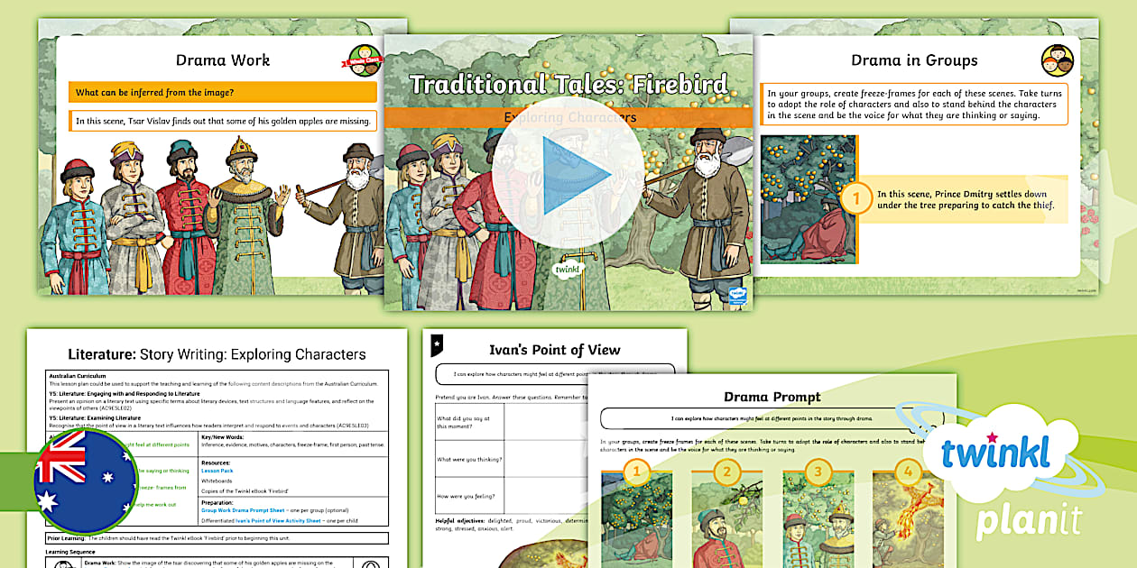 Year 5 Firebird: Story Writing (4) Lesson (Teacher-Made)