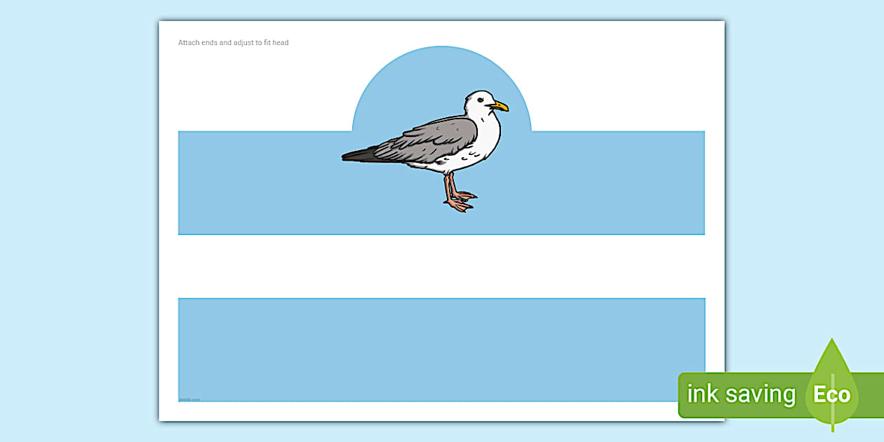 Seagull Role-Play Headband - Twinkl - KS1 (teacher made)