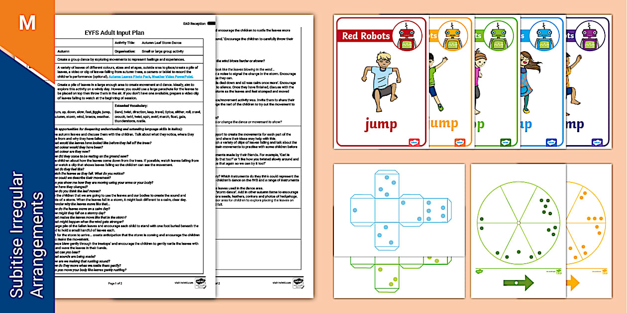 👉 Kindergarten Maths: Let's Get Busy Subitising Class Planning Pack