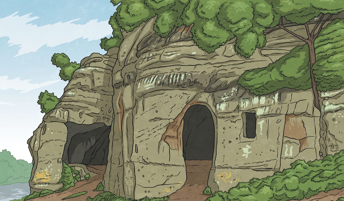 Anglo-Saxon Cave House - Twinkl NewsRoom - Twinkl