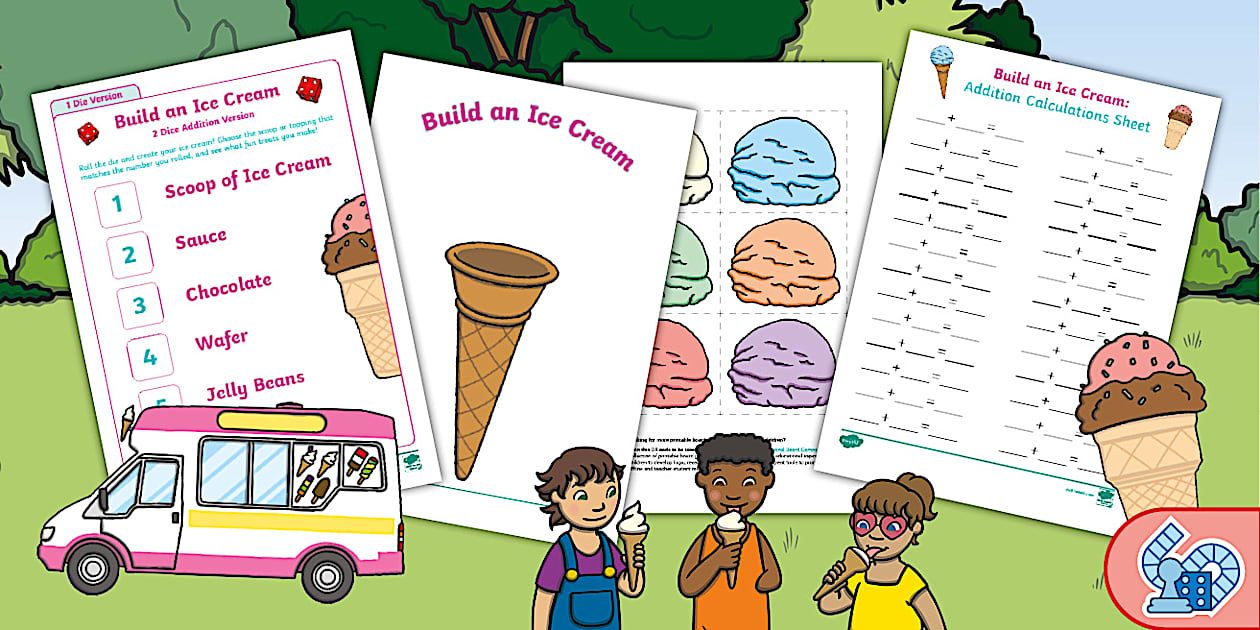 Make Your Own Ice Cream Games for Summer Activities - Twinkl