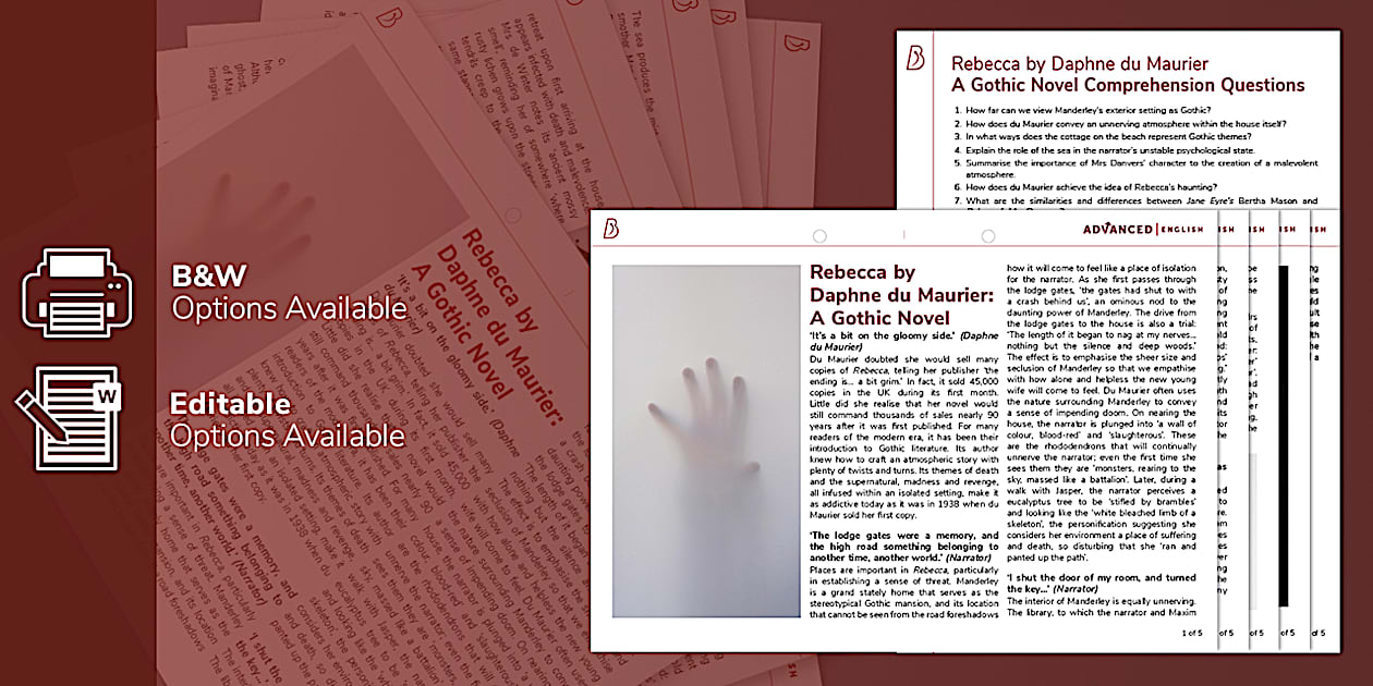 Rebecca: A Gothic Novel