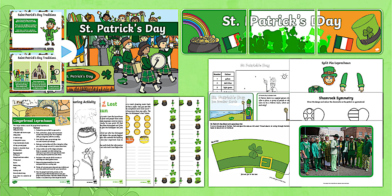 KS1 St. Patrick's Day Resource Pack (teacher made) - Twinkl