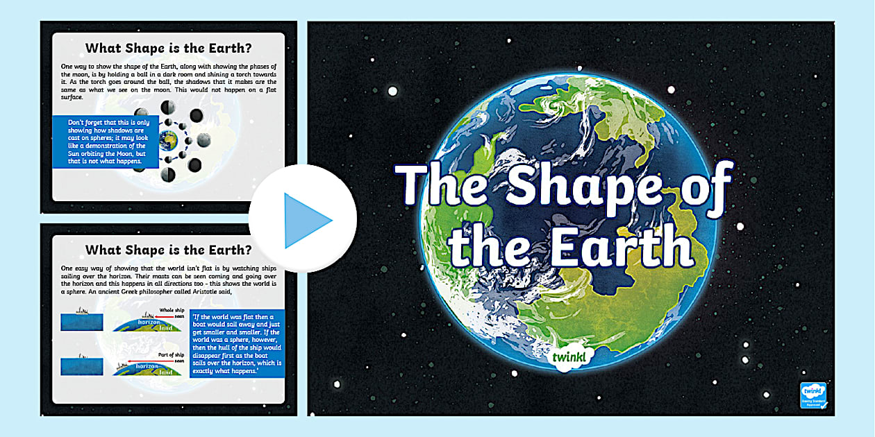 The Shape of Planet Earth PowerPoint and Task Setter