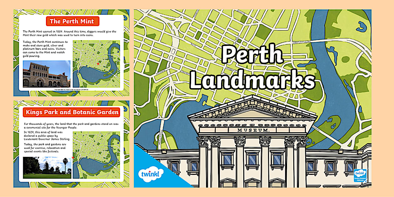 Perth Landmarks PowerPoint - Twinkl