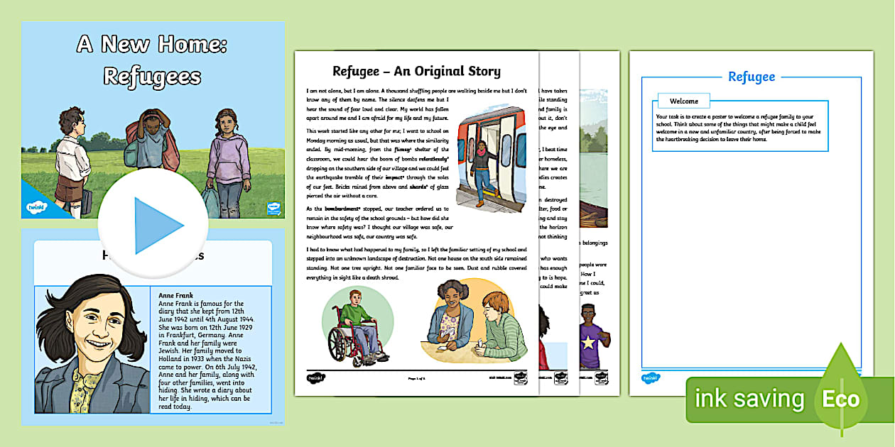 KS2 Refugee Activity PowerPoint Pack (teacher made) - Twinkl
