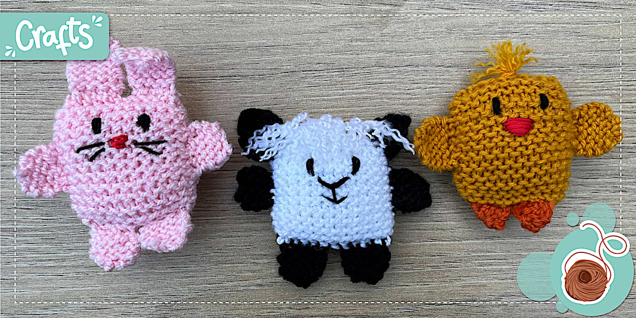 Easter Knitting Patterns Craft | Knitting Craft Pack