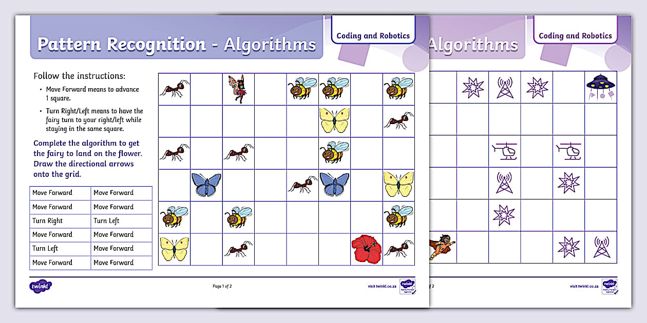 Grade 3 - Pattern Recognition - Find Your Own Solution