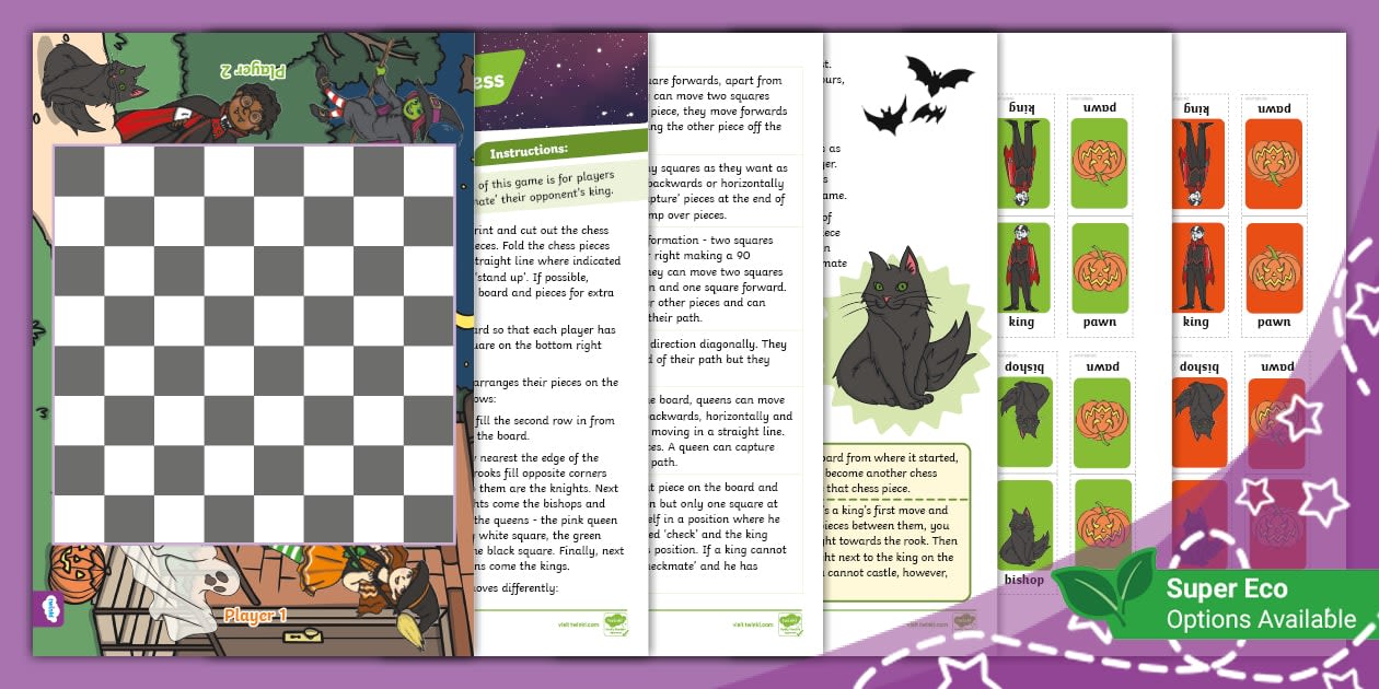 Halloween Chess Game | Parents International Chess Day