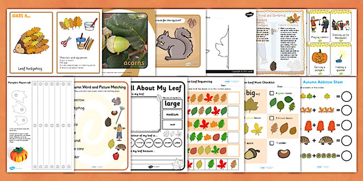 EYFS Autumn Teaching Resource Pack (teacher made) - Twinkl