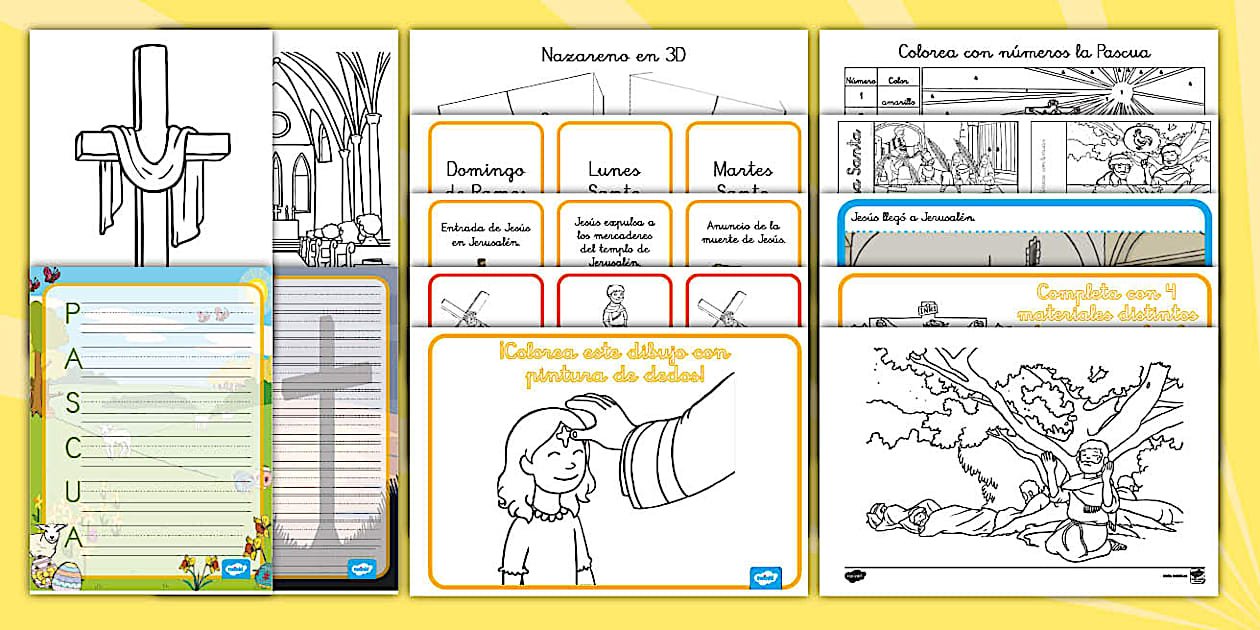 Pack de recursos: La Semana Santa (professor feito) - Twinkl