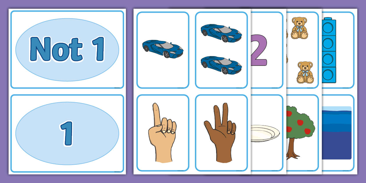 👉 One or Not One Sorting Activity | Twinkl (teacher made)