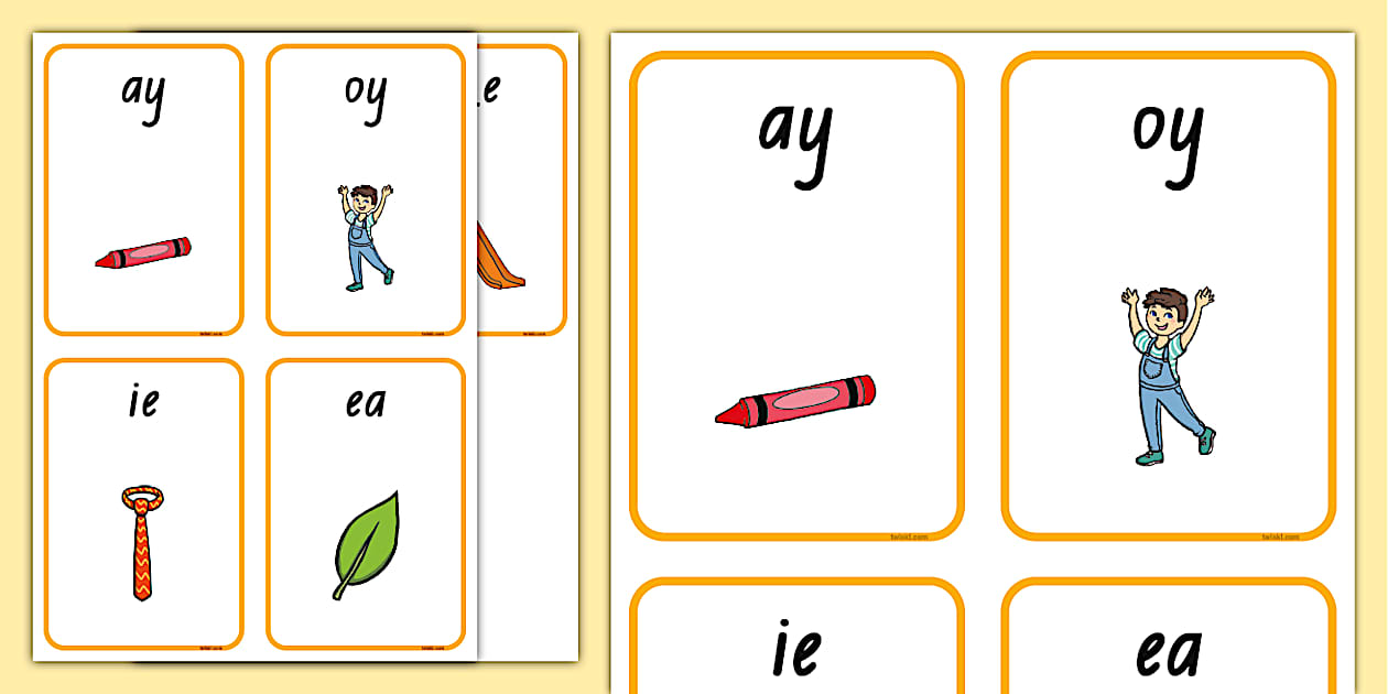 Phonics Level 5: Sound Flashcards - Weeks 1-6 - Twinkl