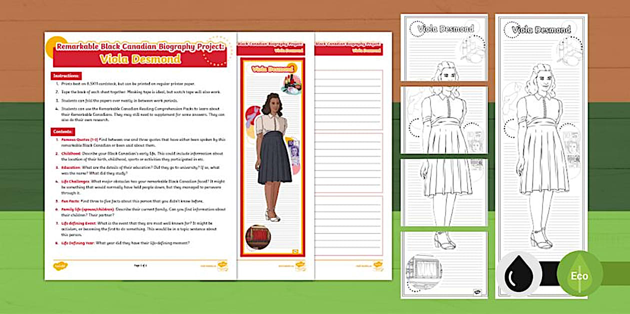 Remarkable Black Canadian Biography Project: Viola Desmond