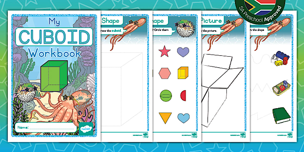 Preschool Numeracy: My Cuboid Workbook (Teacher-Made)