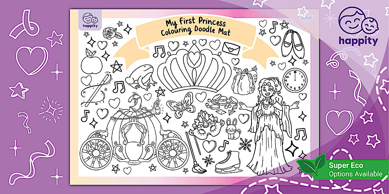 My First Princess Doodle Mat