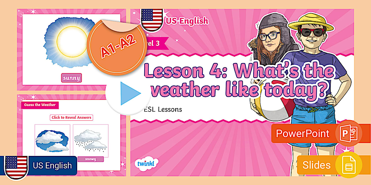 ESL Curriculum (US-English Version) Level 3, Lesson 4